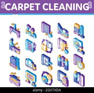 Floor washing machine icons set outline vector. Cleaning staff. Job ...