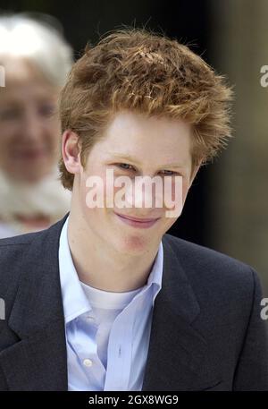 Prince Harry finishes his schooldays at Eton College. Â©Anwar Hussein ...