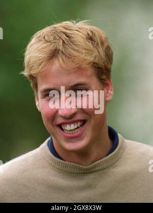 Prince William at Highgrove on September 29th 2000. Photo. Anwar ...