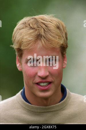 Prince William at Highgrove on September 29th 2000. Photo. Anwar ...