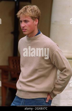 Prince William at Highgrove on September 29th 2000. Photo. Anwar ...