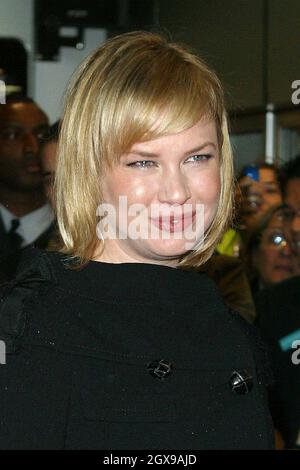 RenÃ©e Zellweger at the film premiere of 'Down with love' at the Odeon ...