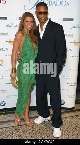 MC Romeo and his girlfriend Tania Robinson at The 'Passions of Barbados ...