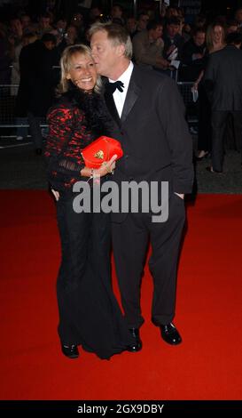 Chris Tarrant and partner at the National TV Awards held at London's ...