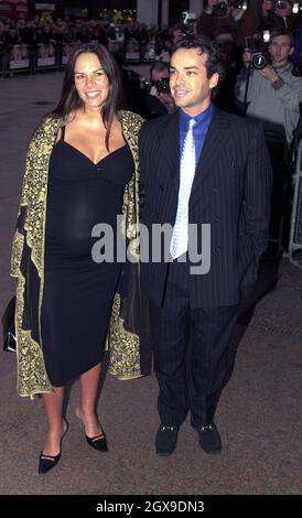 Henri Dent Brocklehurst and wife Lili Maltese at the London premiere of ...