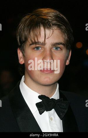 Max Benitz at the premiere of 'Master and Commander' at the Odeon ...