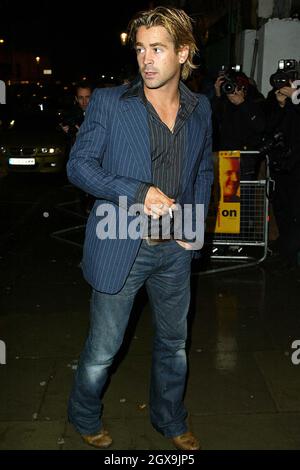 Colin Farrell at the film premiere of 'Intermission' in Notting Hill ...