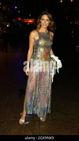 Louise Griffiths pictured attending the Lord of The Rings, Return of ...