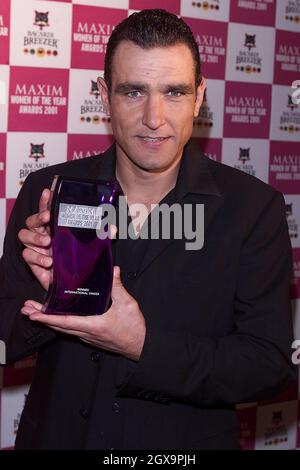 Vinnie Jones at the Maxim Woman of the Year event, London Stock Photo ...