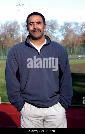 Athletics Track at Battersea Park Stock Photo - Alamy