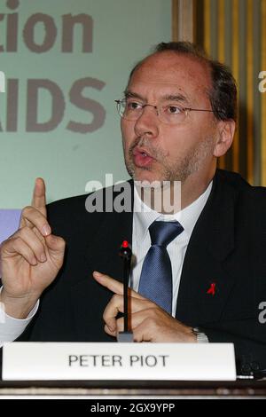 Dr Peter Piot (executive Director and under Secretary-General of the ...