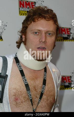 Avid Merrion at the NME Awards at the Po Na Na in London Stock Photo ...