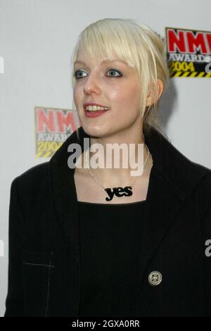 Lauren Laverne at the NME Awards at the Po Na Na in London Stock Photo ...