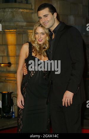 Darius Danesh and girlfriend at the ELLE Style Awards, National History ...