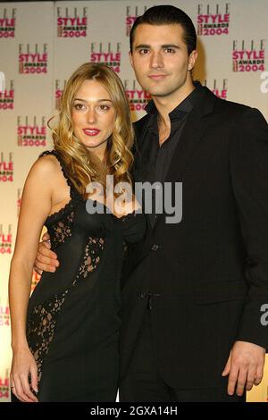 Darius Danesh and girlfriend at the ELLE Style Awards, National History ...