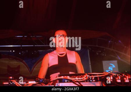 Judge Jules performing at the love parade at leeds Stock Photo - Alamy