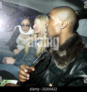 Simon Webbe from boyband Blue during their appearance on MTV's TRL UK ...