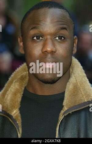 Mohamed George at the world premiere of The Football Factory at Odeon ...
