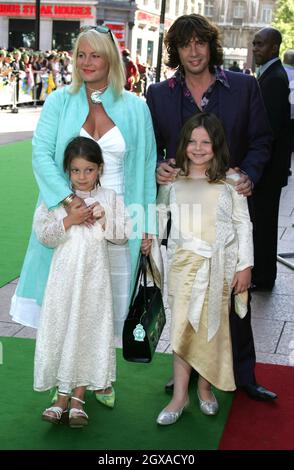 Laurence Llewelyn-Bowen, wife and daughters Royal Academy Summer ...