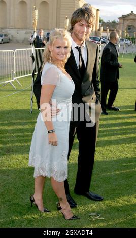 Bryan and Kerry Mcfadden attending the Grand Prix Ball 2004, at Stowe ...