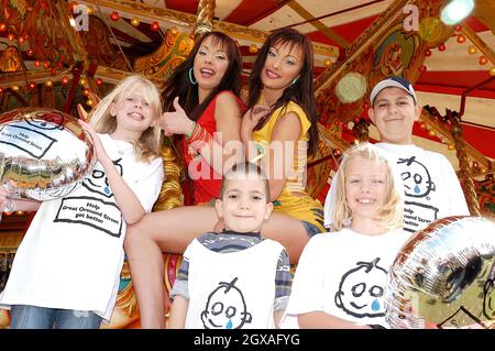 The Cheeky Girls launch 'National Funfair Week' at Wilson's Funfair ...