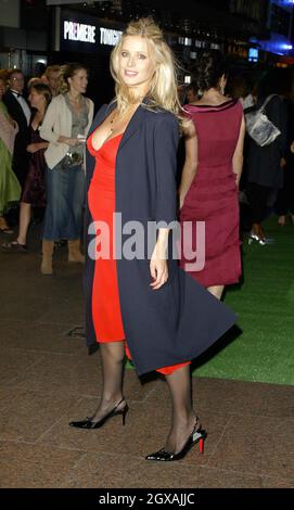 Laura Bailey at the UK premiere of Wimbledon, which took place at Odeon ...