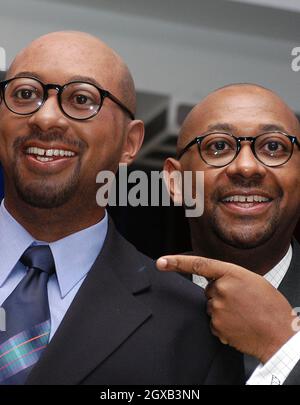 Howard Brown, bespectacled Halifax advert star, unveils his double at ...