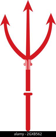 Trident devil Logo vector design Stock Vector Image & Art - Alamy