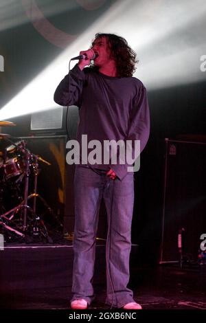The Music perform at the Commodore Ballroom in Vancouver Stock Photo ...