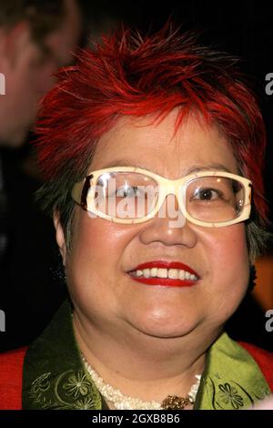 Nancy Lam arriving to spend an evening as a guest of Hell's Kitchen ...