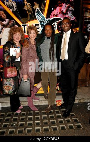 Maureen Lipman and Mel B at the Apollo Theatre, London, for the first ...