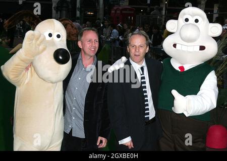 Nick Park and Steve Box, directors arriving at the Wallace And Gromit ...