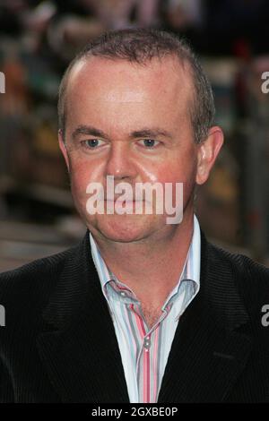 Ian Hislop arriving at the Wallace And Gromit the Curse of the Were ...