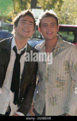 Sam and Mark arriving at Closer Young Heroes 2005 Awards held at the ...