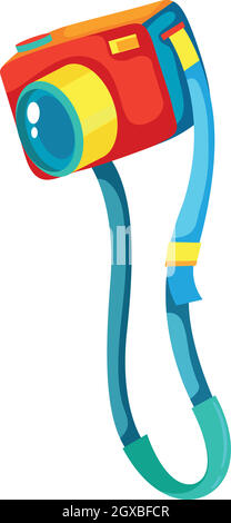 Film camera clipart, drawing illustration vector Stock Vector Image ...