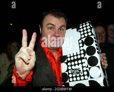 Paul Ross and his wife arrive at Shane Ritche party in West London ...