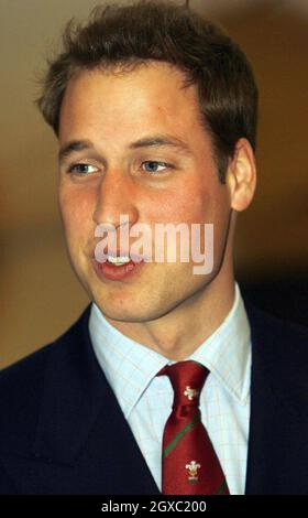 The Prince of Wales, Vice Royal Patron, poses with teams following a ...