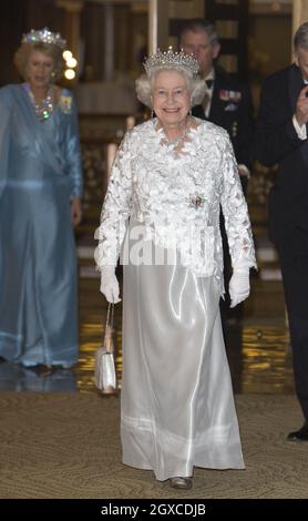 Queen Elizabeth ll attends the Commonwealth Day Observance at ...