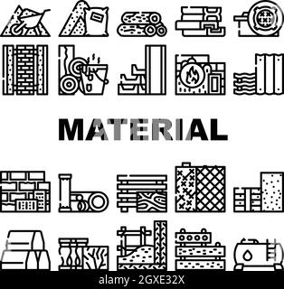 concrete products, sewer hatches building material icon color ...