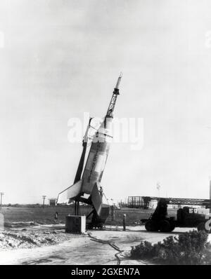 The Little Joe rocket test system, developed by Convair/General ...