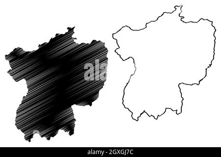 Indore district (Madhya Pradesh State, Indore division, Republic of ...