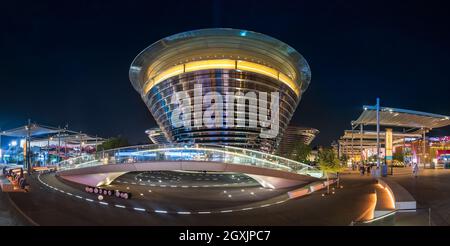 Exterior of Alif Pavilion of Expo 2020 in Dubai, UAE Stock Photo - Alamy