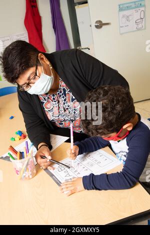 A boy with marker on his face Stock Photo - Alamy