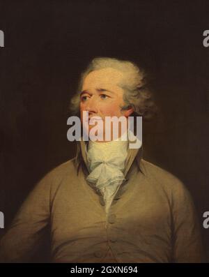 Alexander Hamilton, c. 1792 Stock Photo - Alamy