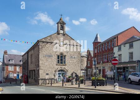 Denbigh Library, Hall Square, High Street, Denbigh (Dinbych ...