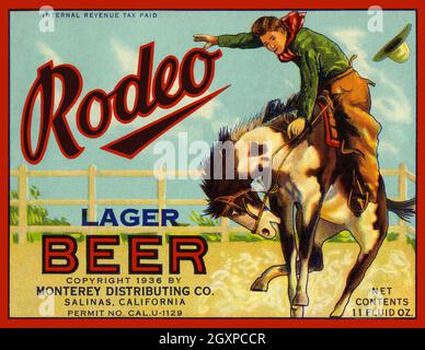 Rodeo Lager Beer Stock Photo - Alamy