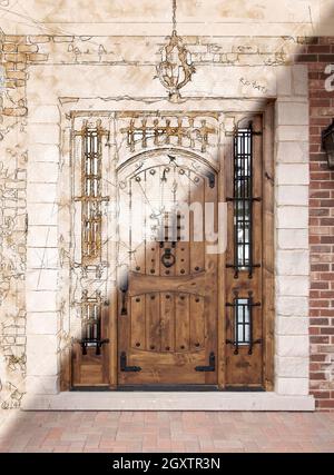 Artist Rendering Sketch of Beautiful Luxury Residential Front Door on ...