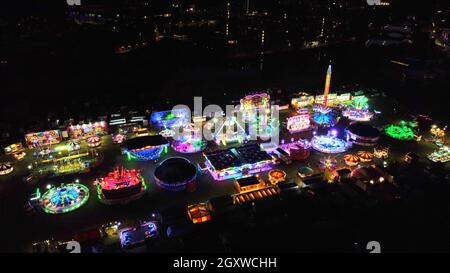 Peterborough, UK. 04th Oct, 2021. The Peterborough Bridge Fair - The ...
