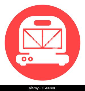 Bread, Toast vector white glyph icon. Fast food sign. Graph symbol for ...