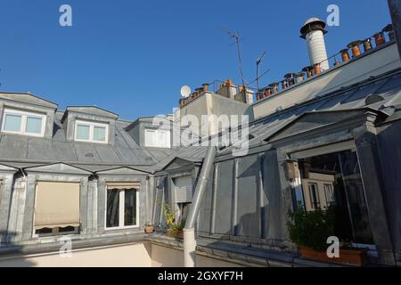 Paris, Mansarden // Paris, Mansard Stock Photo - Alamy